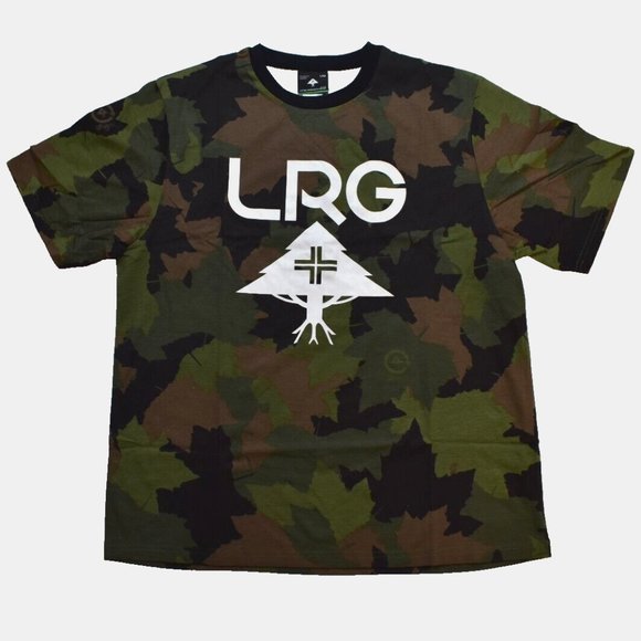 Lrg | Shirts | Lifted Research Group Lrg Mens Dark Camo Double Og Tree Graphic Shirt New Medium ...